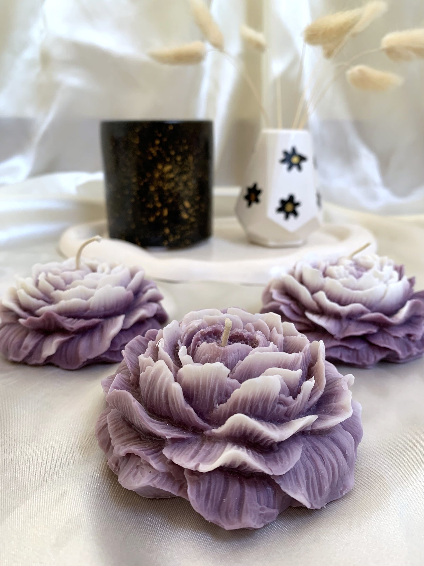 Peony Candle – Claymate