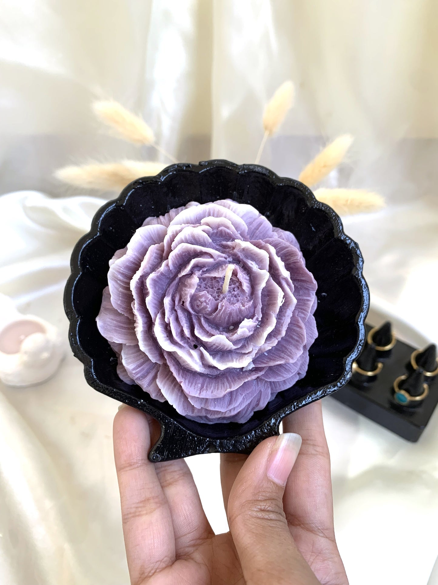 Peony Candle – Claymate